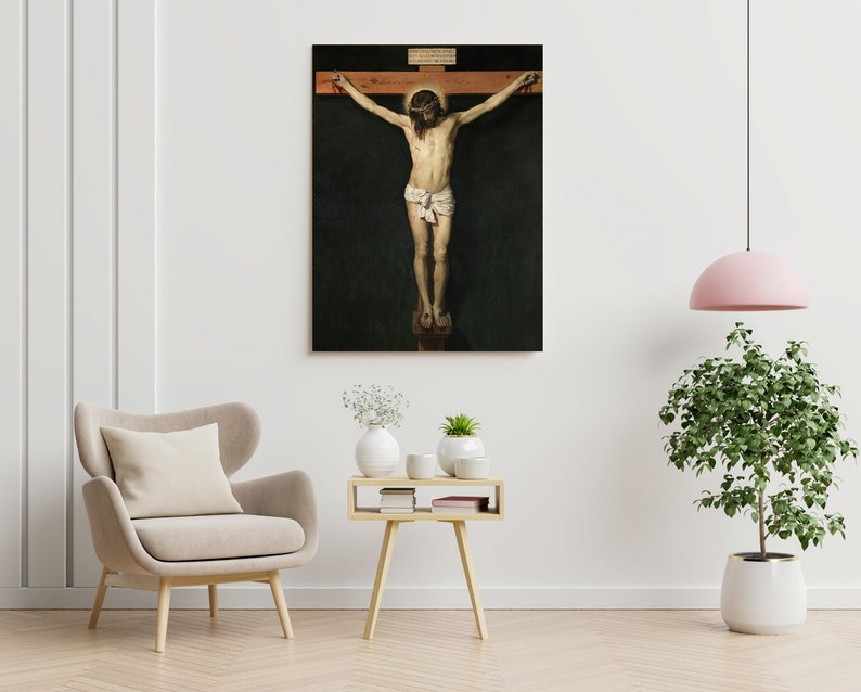 Diego Velázquez Christ Crucified 1632 Vintage Canvas Art - Etsy