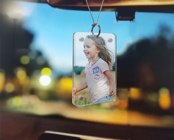 Hanging Magnetic Car Pictures Frames Direct Prints on Acrylic - Etsy