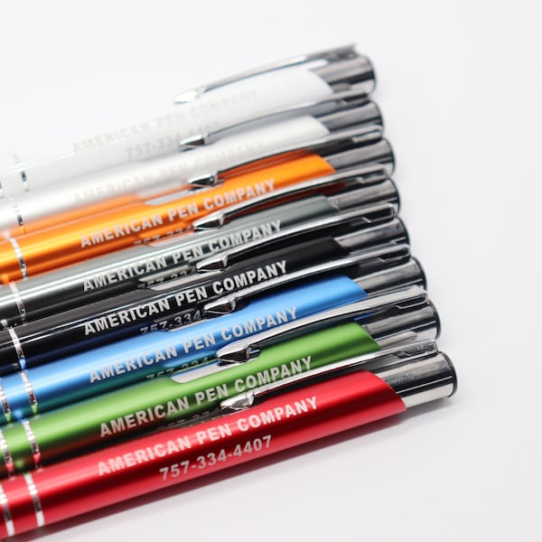 Personalized Pens Bulk - Etsy