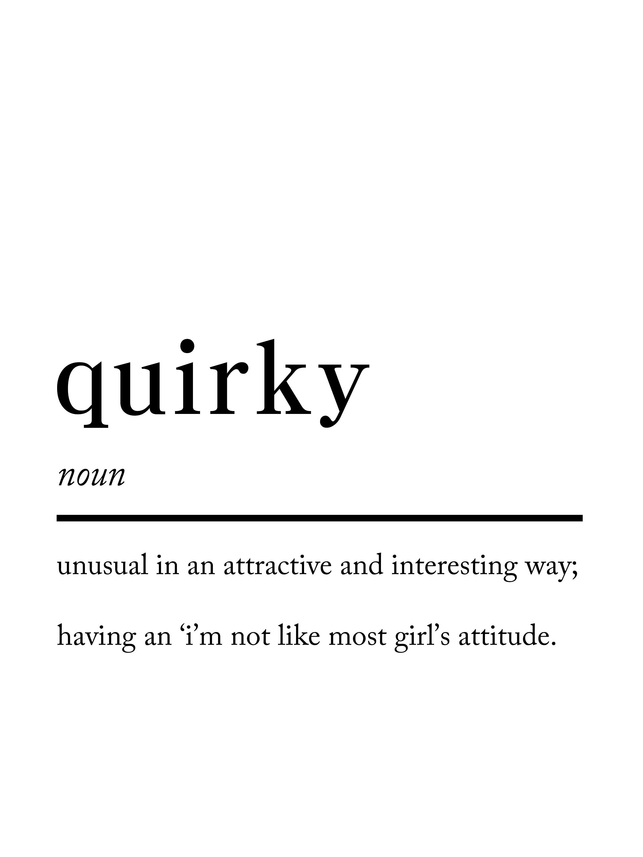 Canvas Wall Art Quirky Definition Print Poster Quote Wall art Gift Wall Art Etsy