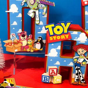 Toy Story Theme 3D Letters | Toy Story Party Theme | Woody & Buzz ...