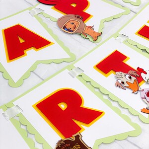 Chicken Little Theme Banner | Chicken Little Theme Party | Chicken ...