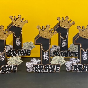 Notorious ONE Theme 3D Letters With Name | Hip Hop Party Theme | Rap ...