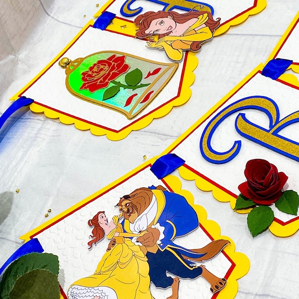 Belle Birthday Decorations - Etsy