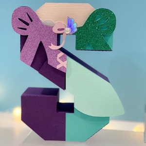 Princess Dresses Theme 3D Letters | Princess Party Theme | Disney ...