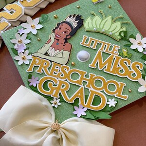 Tiana Graduation Cap Topper | Kindergarten Graduation | Graduation Gift ...