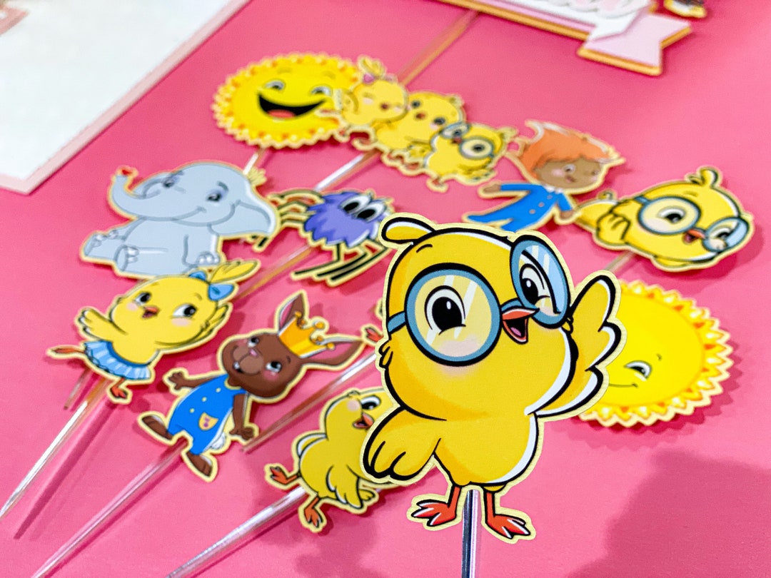 Set of 12 Cupcake Toppers Canticos Theme Party Canticos Birthday ...