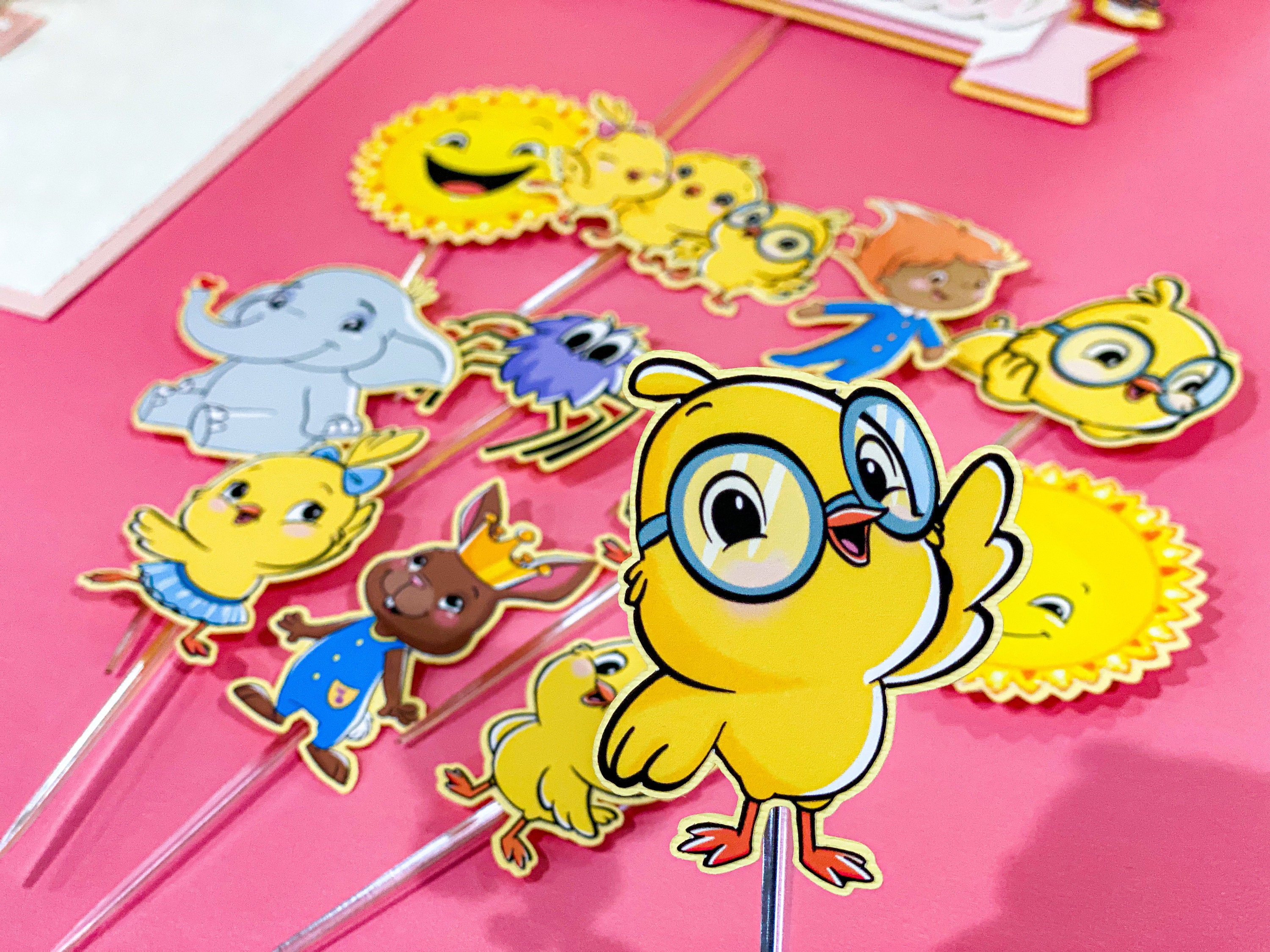 Set of 12 Cupcake Toppers | Canticos Theme Party | Canticos Birthday ...