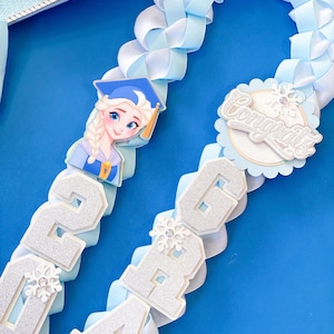 Frozen Graduation Lei | Kindergarten Graduation Lei | Graduation Gift ...