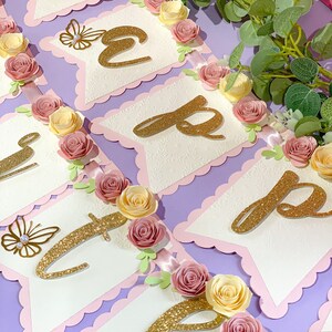 Butterfly Theme Banner | Butterfly Floral Theme Party | Butterfly Baby ...