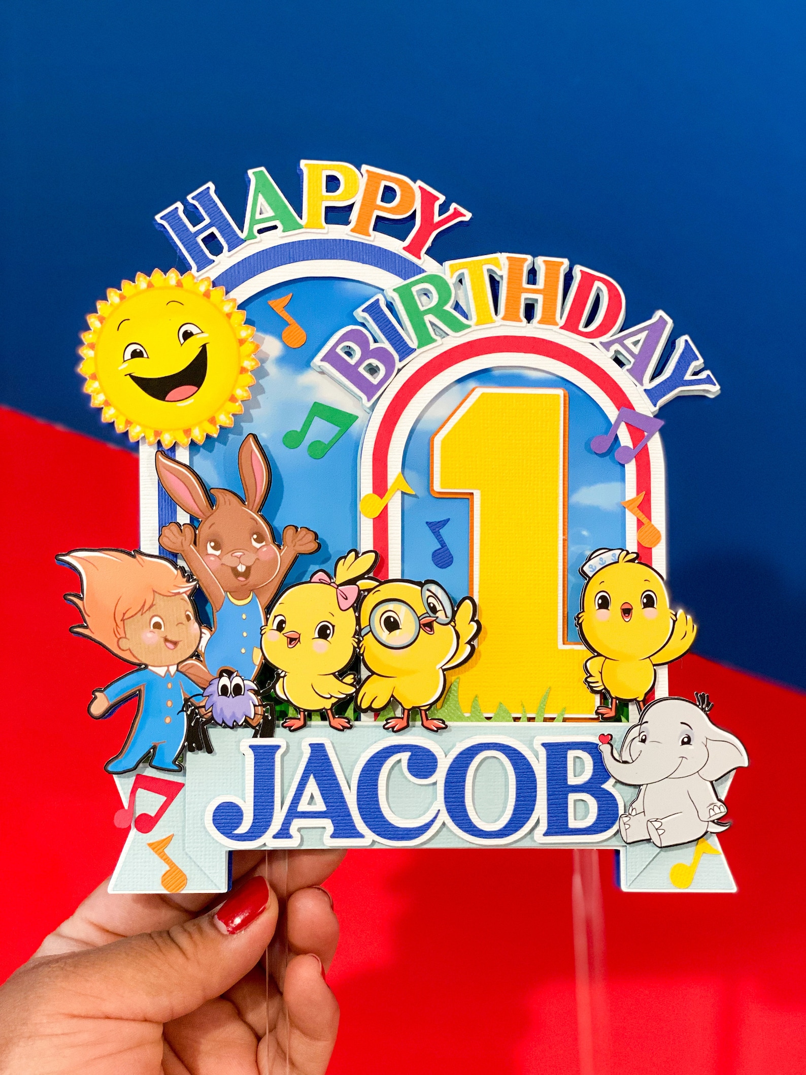 Canticos Cake Topper Pastel Canticos Theme Party Canticos Birthday ...