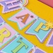 Rainbow Birthday Banner | Pastel Rainbow Theme Party | Happy Birthday ...