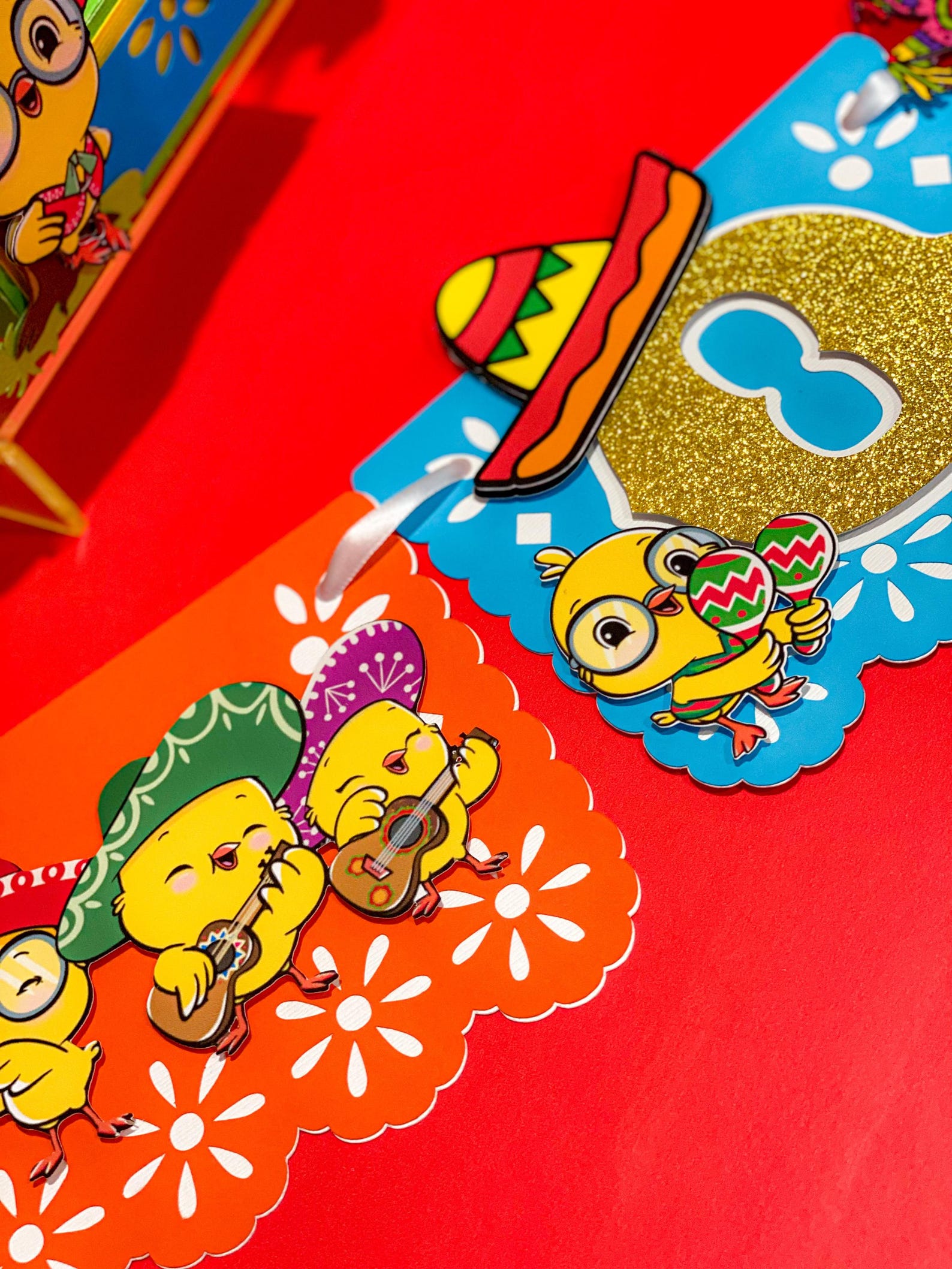 Fiesta Canticos Happy Birthday Banner | Canticos Theme Party | Pollitos ...