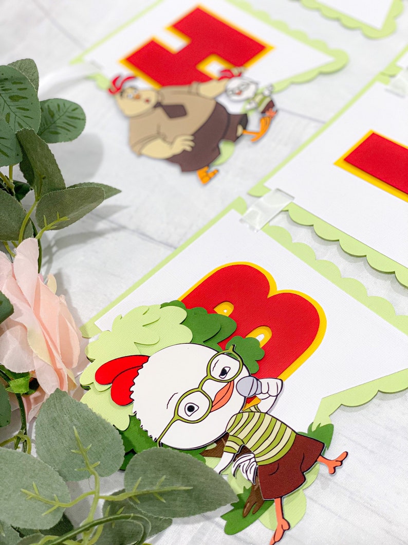 Chicken Little Theme Banner | Chicken Little Theme Party | Chicken ...