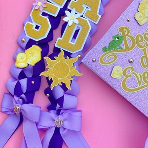 Rapunzel Graduation Lei | Kindergarten Graduation Lei | Graduation Gift ...