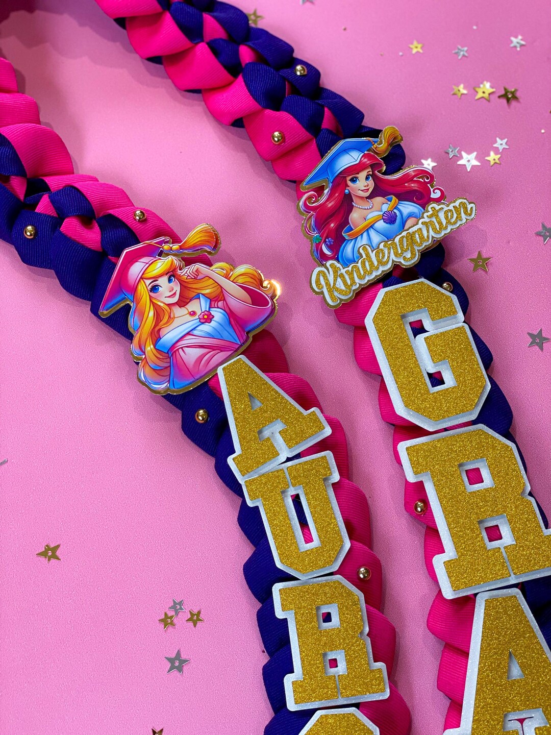 Princess Graduation Lei | Kindergarten Graduation Lei | Graduation Gift ...