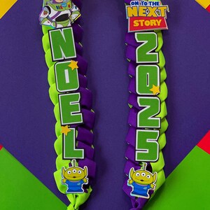 Buzz Toy Story Graduation Lei | Kindergarten Graduation Lei ...