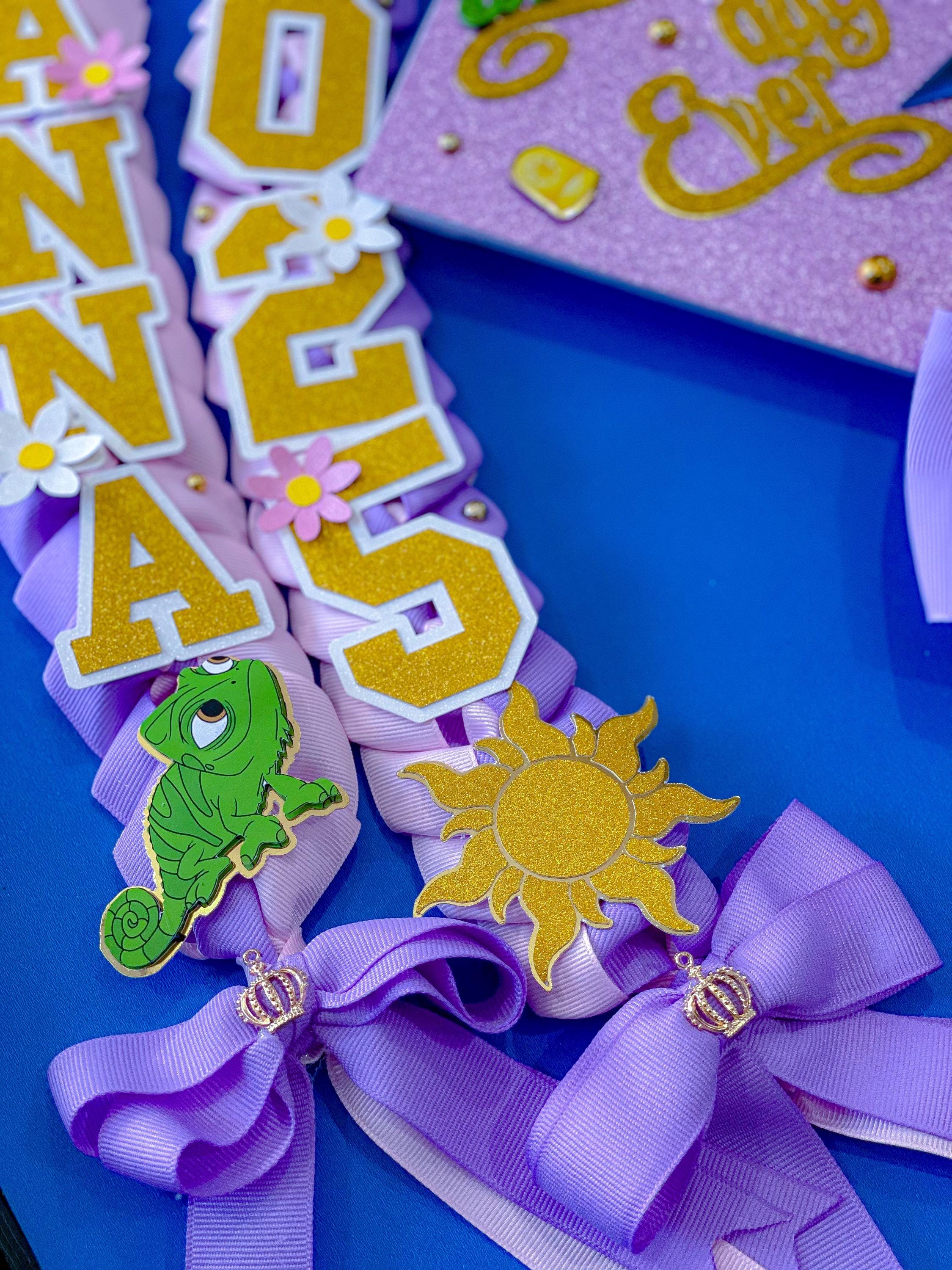Rapunzel Graduation Lei | Kindergarten Graduation Lei | Graduation Gift ...