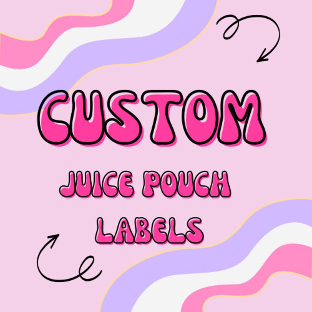 Personalized Juice Labels ONLY - Etsy