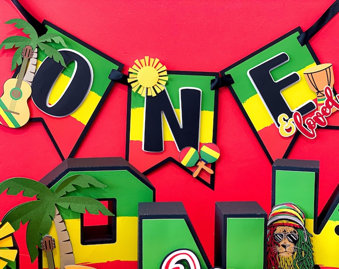PRINTABLE Birthday Banner | Jamaica | Happy Birthday | Party Decor ...
