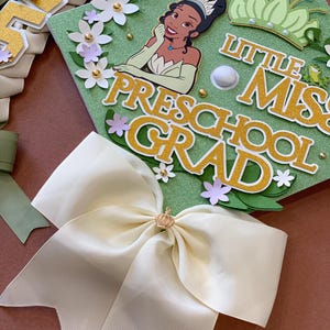 Tiana Graduation Cap Topper | Kindergarten Graduation | Graduation Gift ...