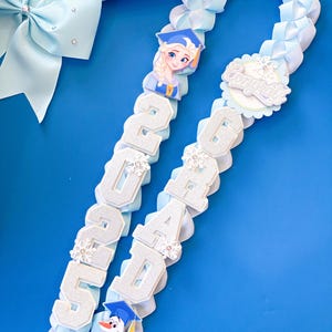 Frozen Graduation Lei | Kindergarten Graduation Lei | Graduation Gift ...