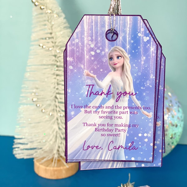 Frozen Tags - Etsy