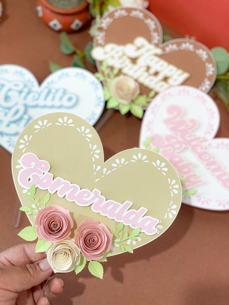 Cielito Lindo | Talavera Topper | Traditional Mexican Theme Cake Topper ...