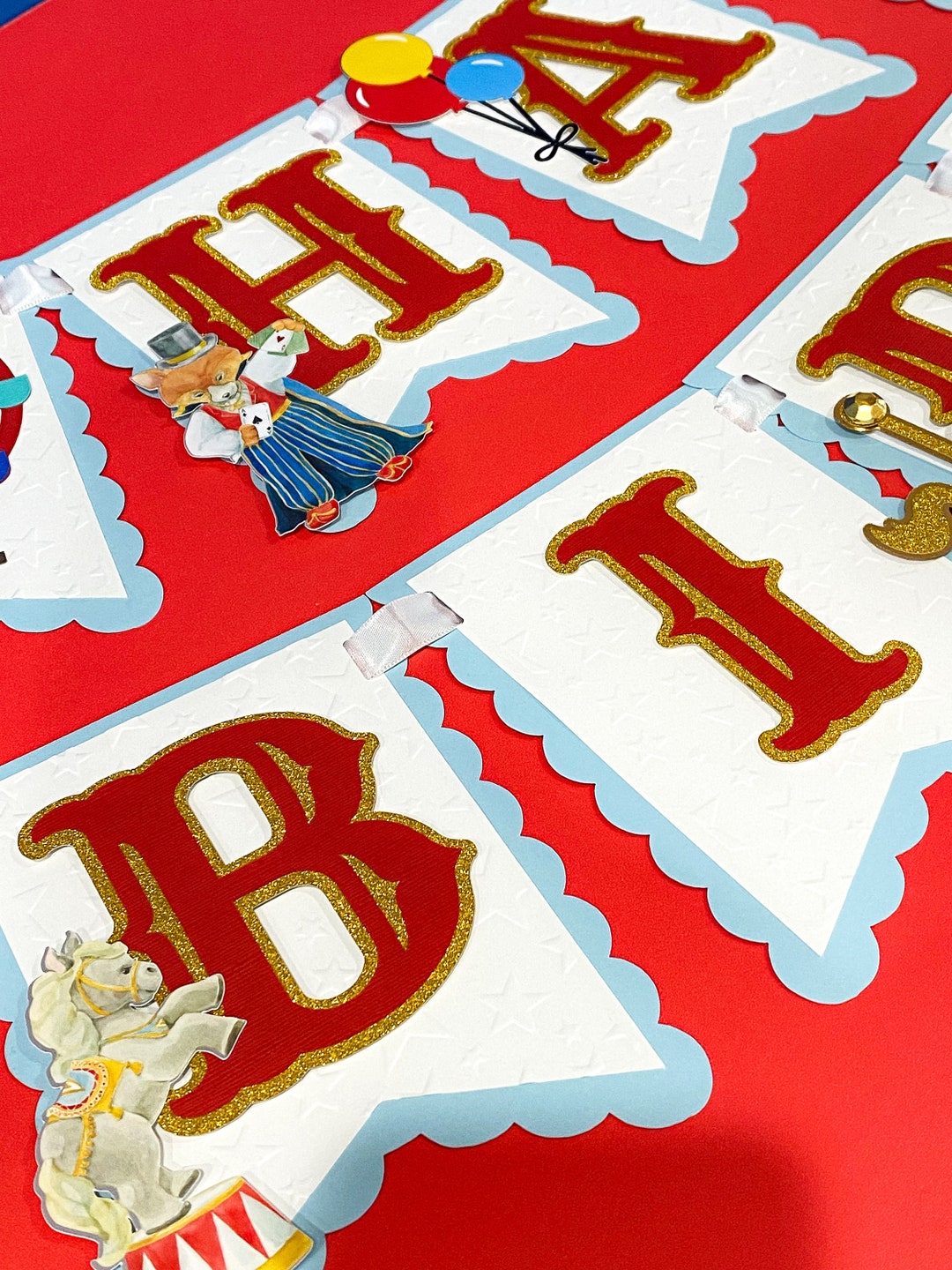 Carnival Circus Banner | Carnival Theme Party | Circus Birthday Banner ...
