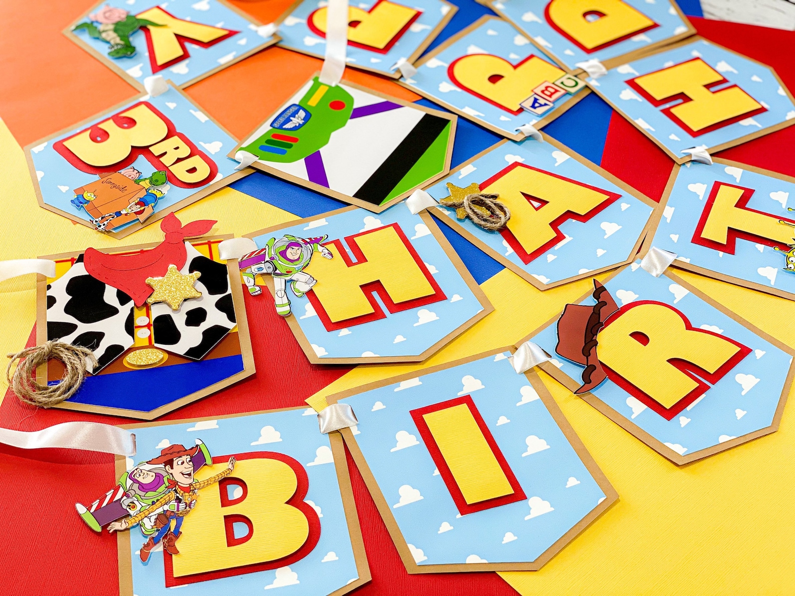 Toy Story Birthday Banner | Personalized Birthday Banner | Toy Story ...