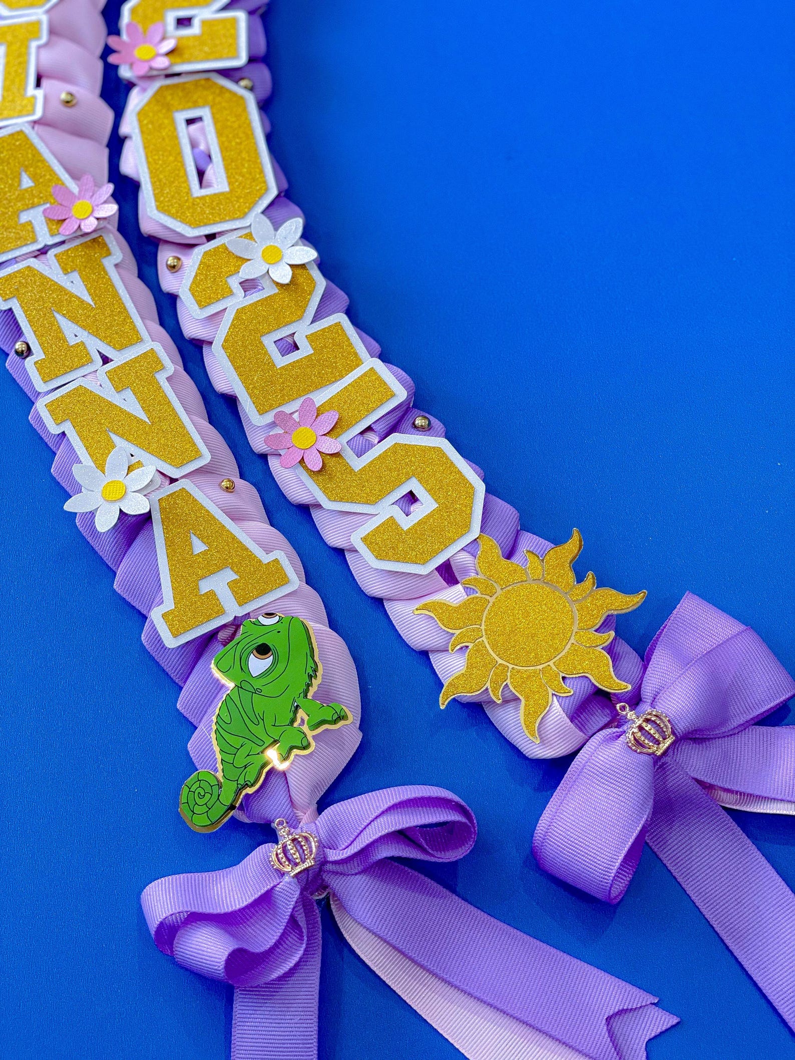 Rapunzel Graduation Lei | Kindergarten Graduation Lei | Graduation Gift ...