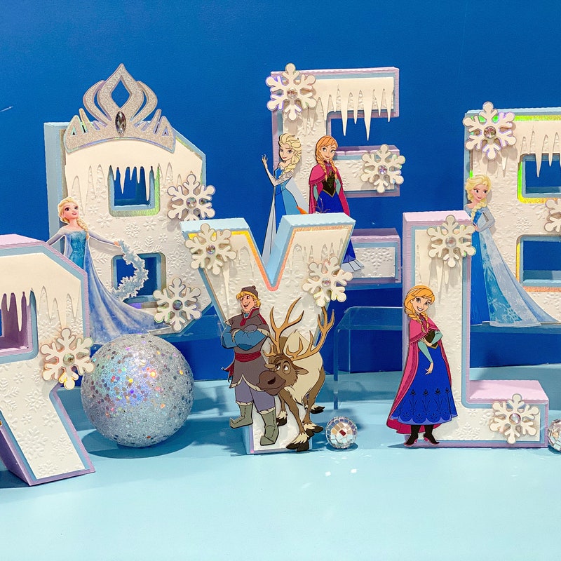 Elsa and Anna Party Decorations - Etsy