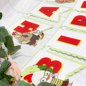 Chicken Little Theme Banner | Chicken Little Theme Party | Chicken ...