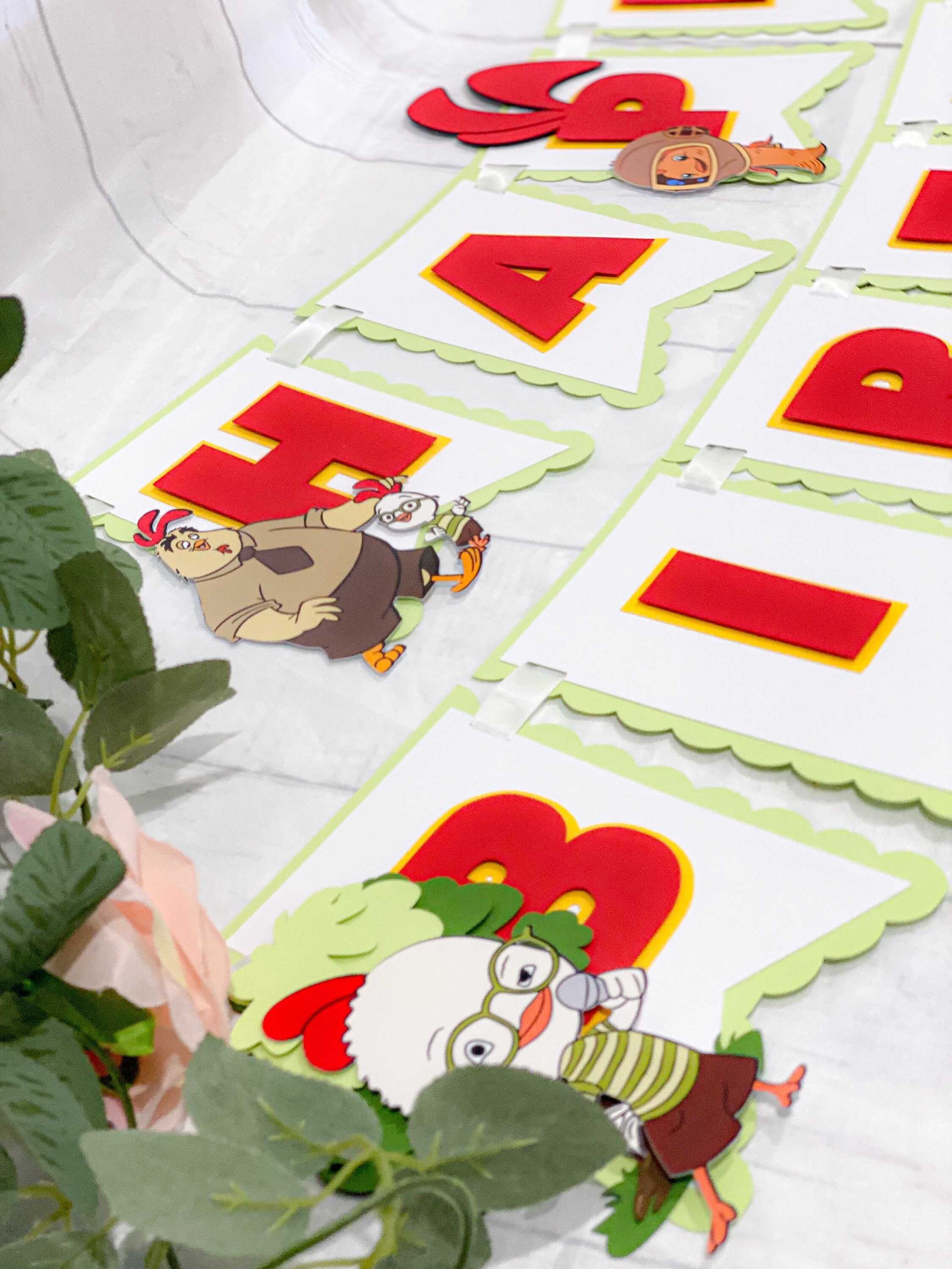 Chicken Little Theme Banner | Chicken Little Theme Party | Chicken ...