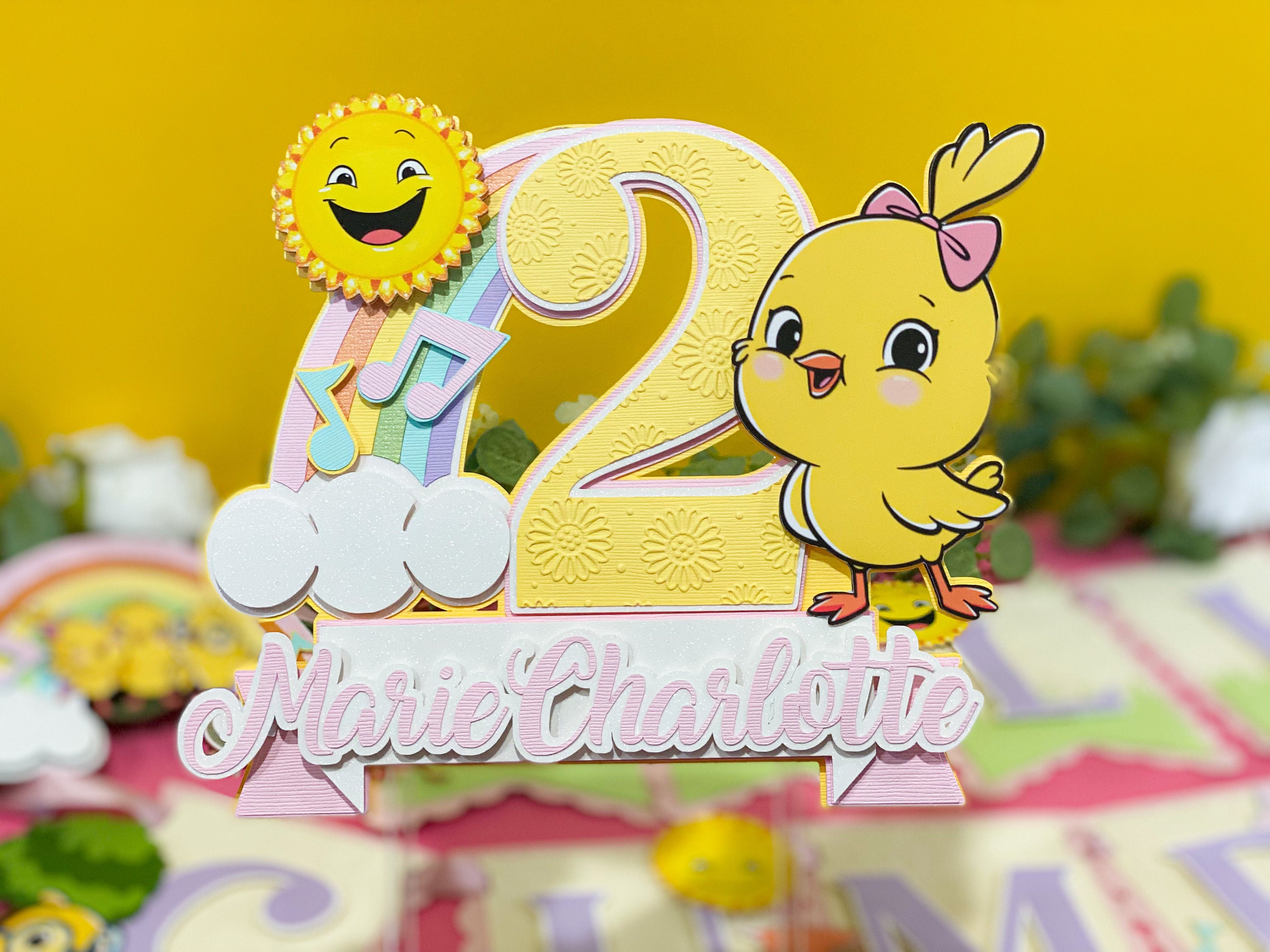 Canticos Cake Topper | Pastel Canticos Theme Birthday Party Supplies ...