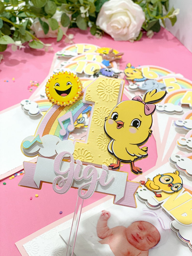 Canticos Cake Topper | Pastel Canticos Theme Birthday Party Supplies ...