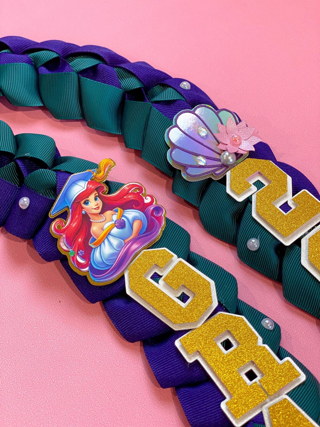Little Mermaid Graduation | Kindergarten Graduation Lei | Graduation ...