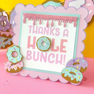 Donut Table Sign | Donut Sweet Treats Theme Party | Sweet Treats ...