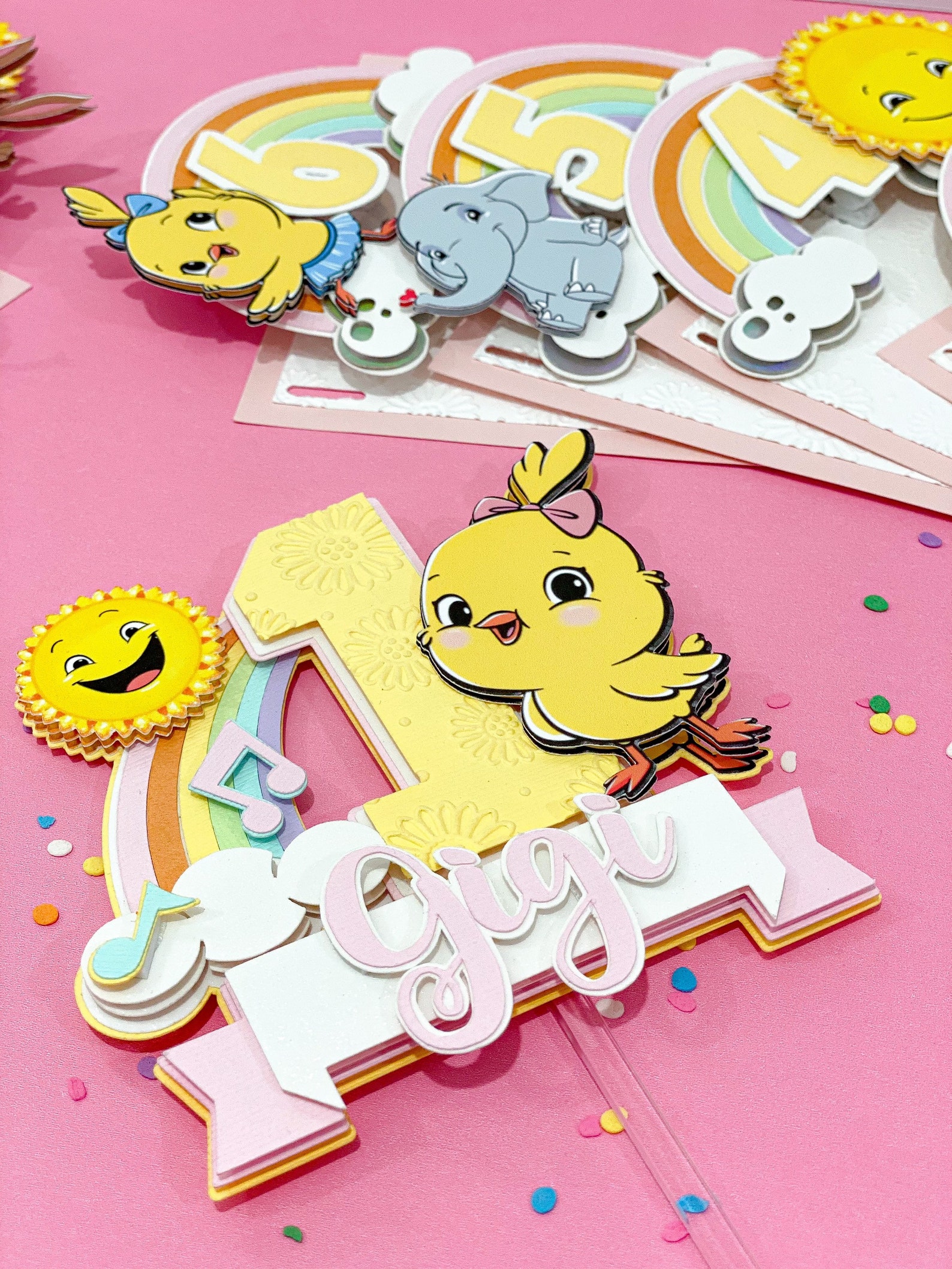 Canticos Cake Topper | Pastel Canticos Theme Birthday Party Supplies ...