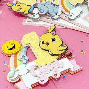 Canticos Cake Topper | Pastel Canticos Theme Birthday Party Supplies ...