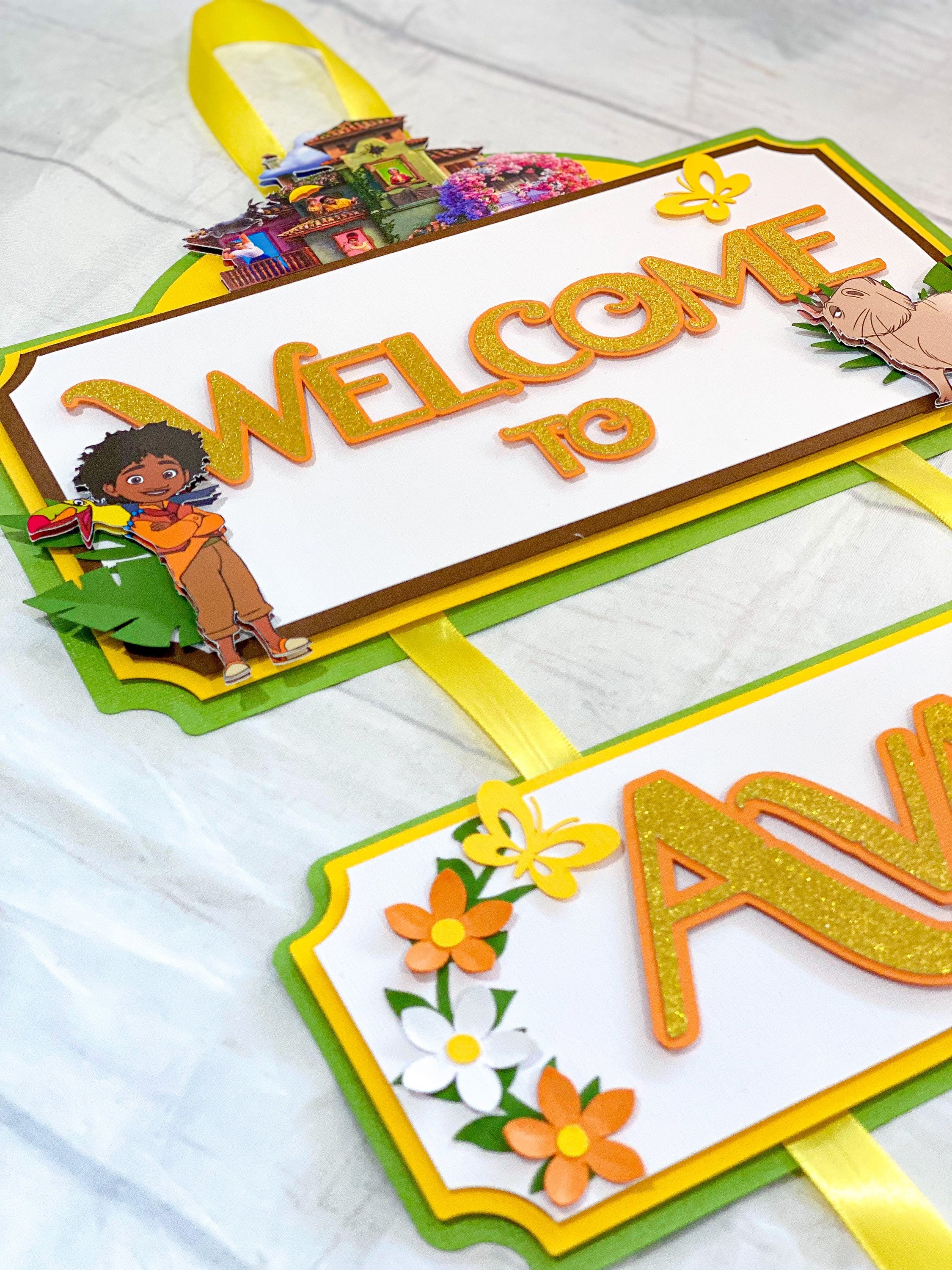 Antonio Encanto Birthday Sign Encanto Theme Party Encanto - Etsy