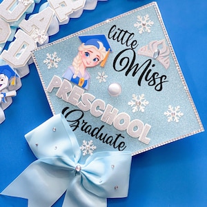 Frozen Graduation Cap Topper | Kindergarten Graduation | Graduation ...