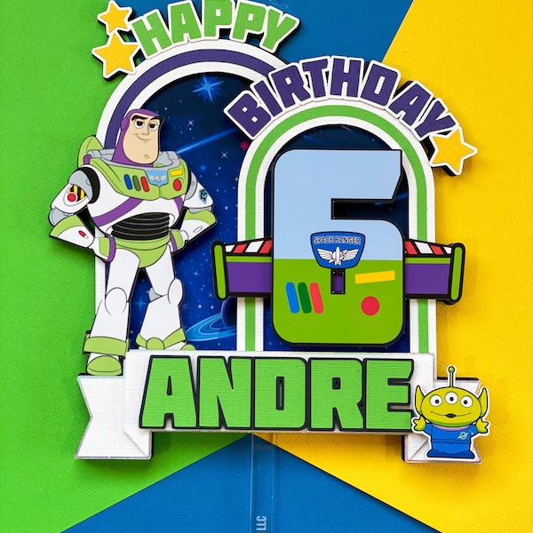 Buzz Lightyear Cake - Etsy