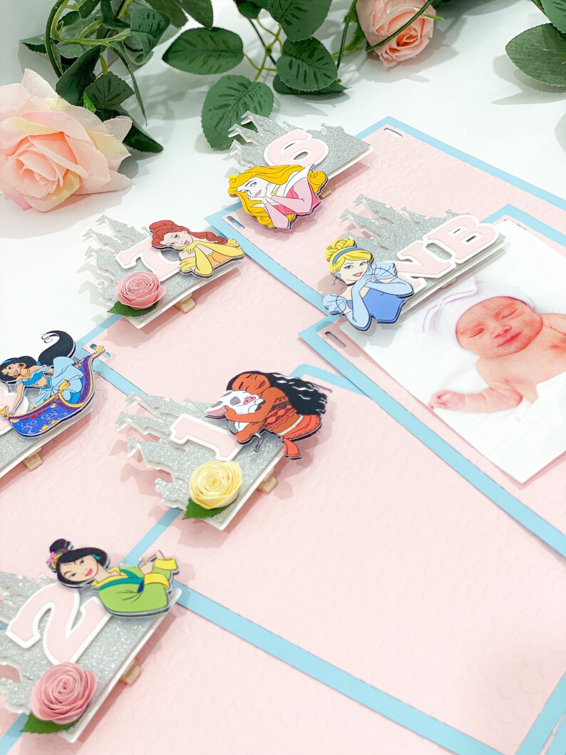 Princess Birthday Banner Princess Theme Party Princess - Etsy