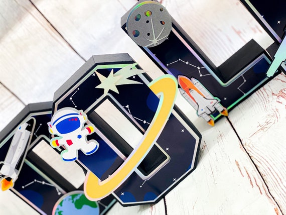Space Theme Theme 3D Letters Space Party Theme Astronaut - Etsy