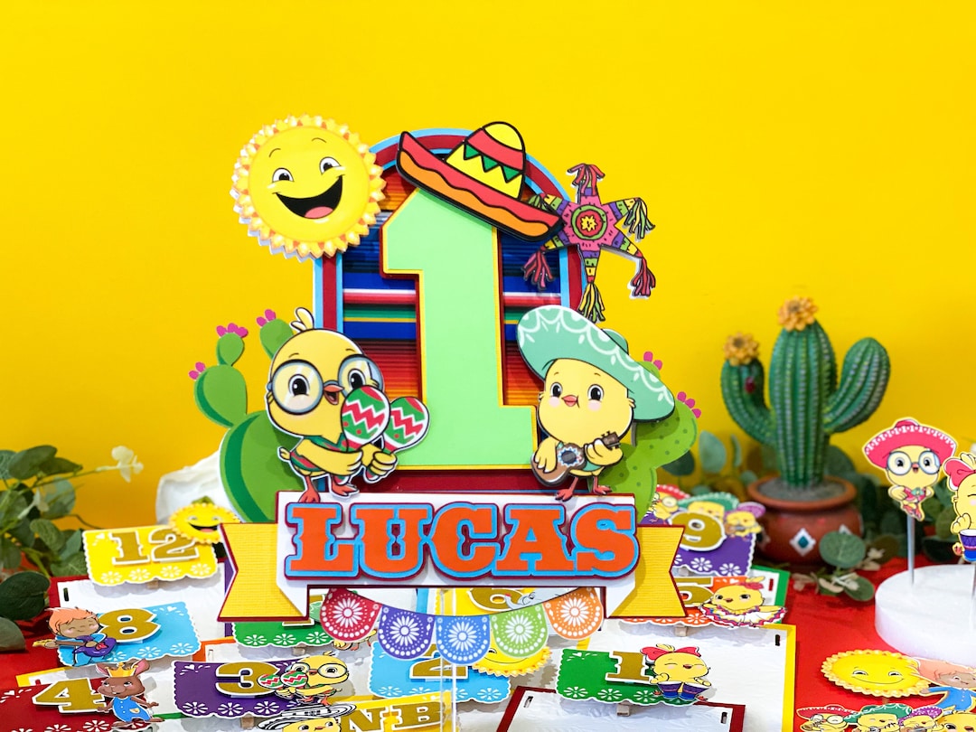 Canticos Fiesta Cake Topper | Pastel Canticos Theme Party | Canticos ...