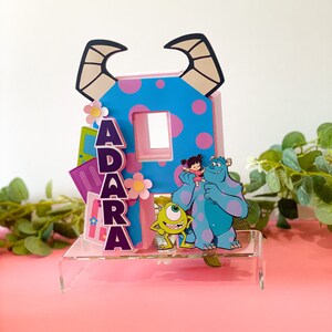 Monsters Inc Inspired Theme 3D Letters | Sully and Boo Party Theme ...
