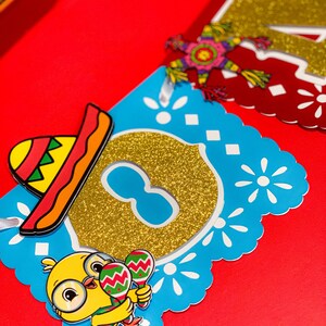 Fiesta Canticos Happy Birthday Banner | Canticos Theme Party | Pollitos ...