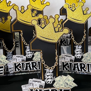 Notorious ONE Theme 3D Letters With Name | Hip Hop Party Theme | Rap ...