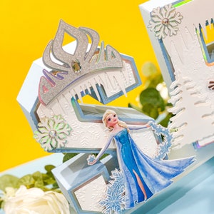 Frozen Theme 3D Letters | Frozen Elsa Party Theme | Frozen Birthday ...